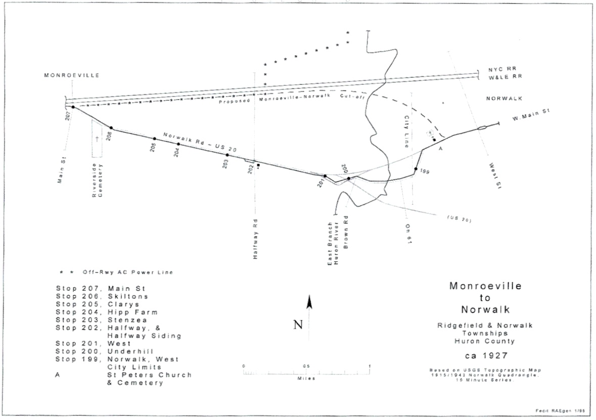 Monroeville - Lake Shore Rail Maps