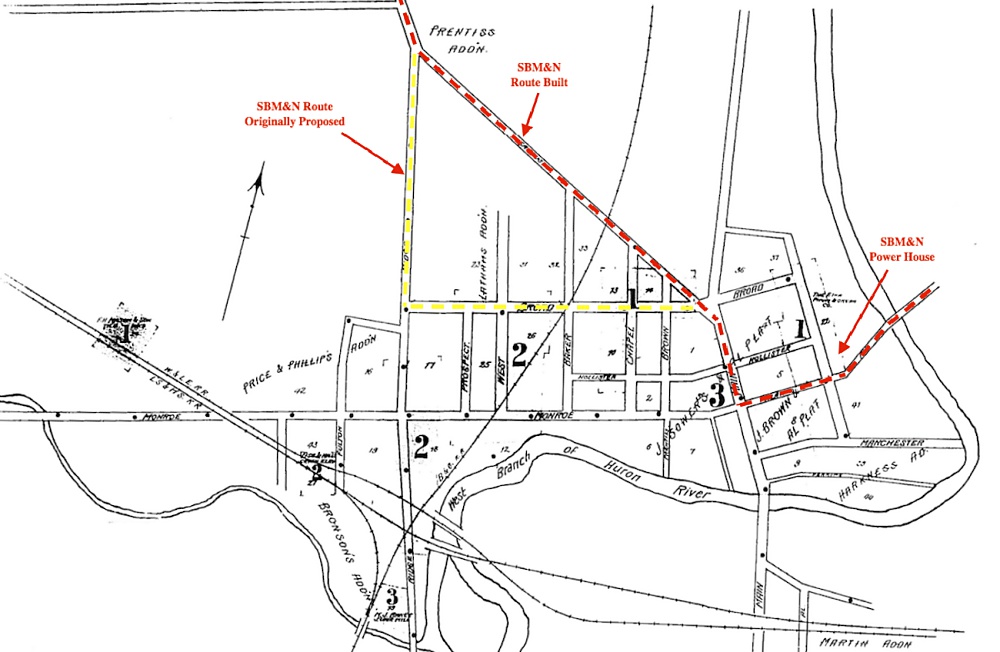 Monroeville - Lake Shore Rail Maps