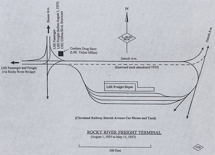 Rocky River - Lake Shore Rail Maps